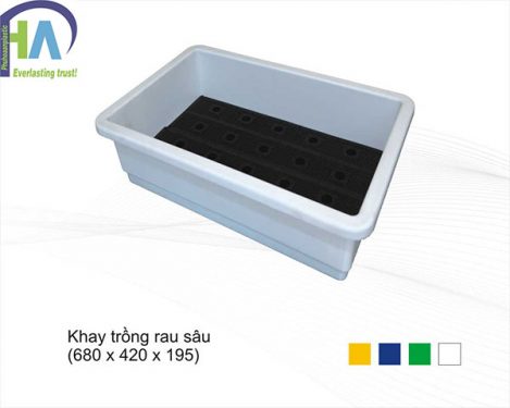 Khay trồng rau sâu bền bỉ, tinh tế, tiện ích tại Phú Hòa An